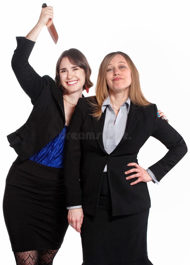 Backstabbing Employee stock photo. Image of fighting - 25629462