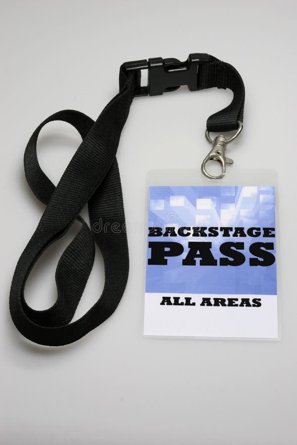 Backstage Pass stock image. Image of celebrities, backstagepass - 11179465