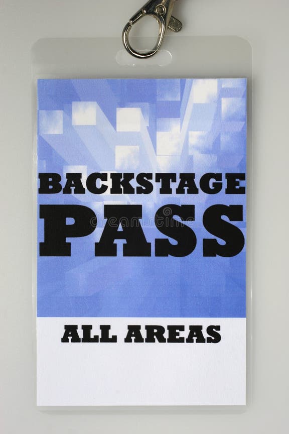 Backstage Pass stock photo. Image of backstage, pass - 11179478
