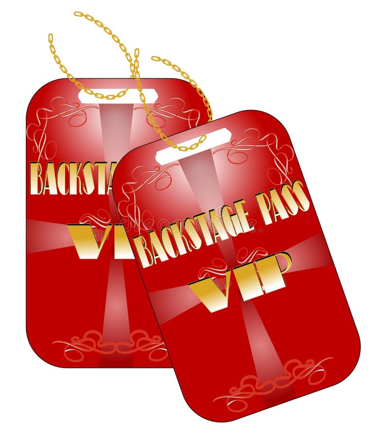 Backstage Pass Vip Illustration Design Stock Illustration Illustration Of Stage Crew 30637621