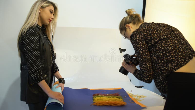 Backstage Photographer Stylist Teamwork Workspace Stock Photo - Image ...