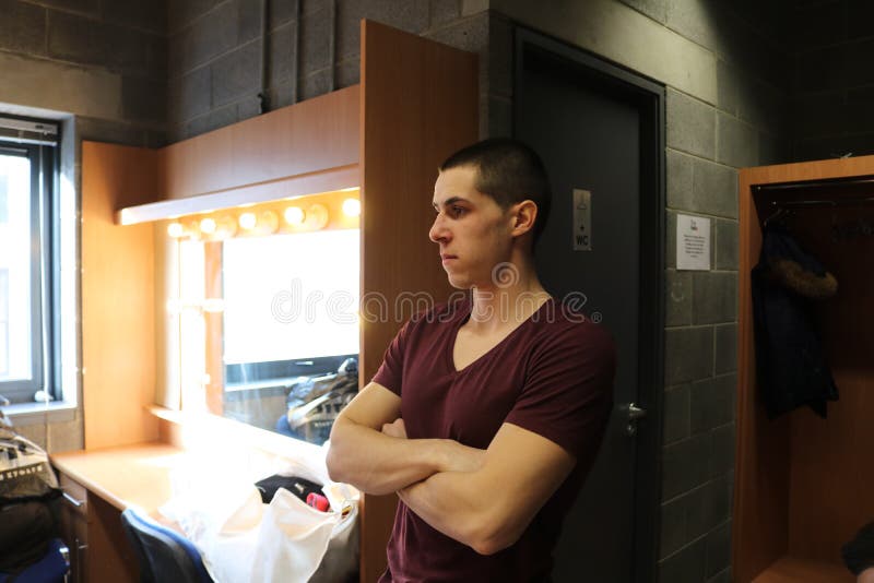 Backstage Shooting of a Group of Beautiful Fitness Girls. Preparing To ...