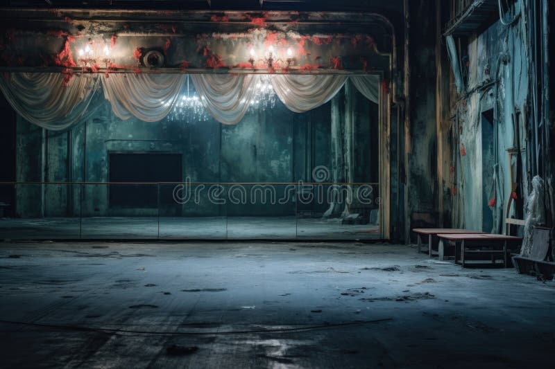 Backstage Empty Theatre Stock Illustrations – 187 Backstage Empty ...