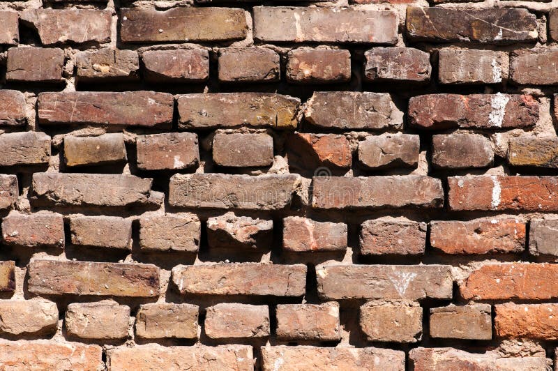 Backsteinmauer stockbild. Bild von stuck, rustikal, grau - 21543527