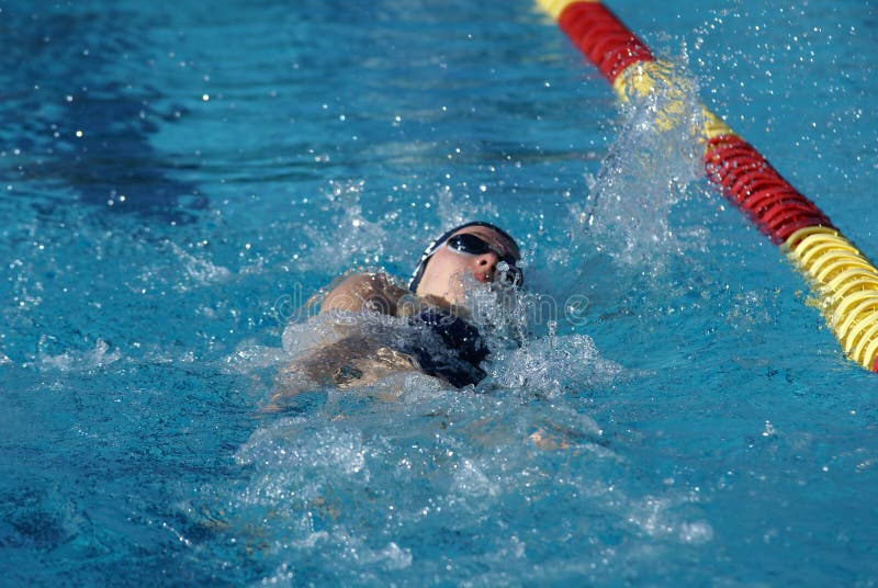 Backstroke girl stock image. Image of junior, fitness - 2621045