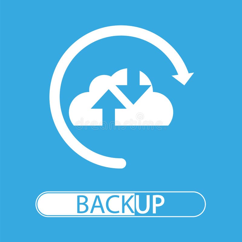Backup Day bar stock vector. Illustration of modern - 366858035