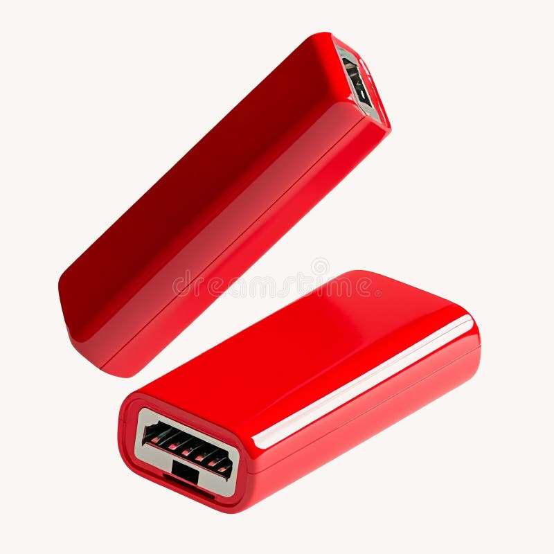 Backup Device Pen Drive Mock Up with Branding Support Using Realistic ...