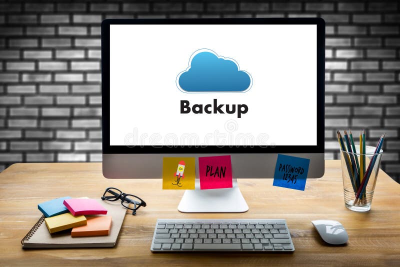 Backup Download Copies of Data, Computing Digital Data Transferring ...