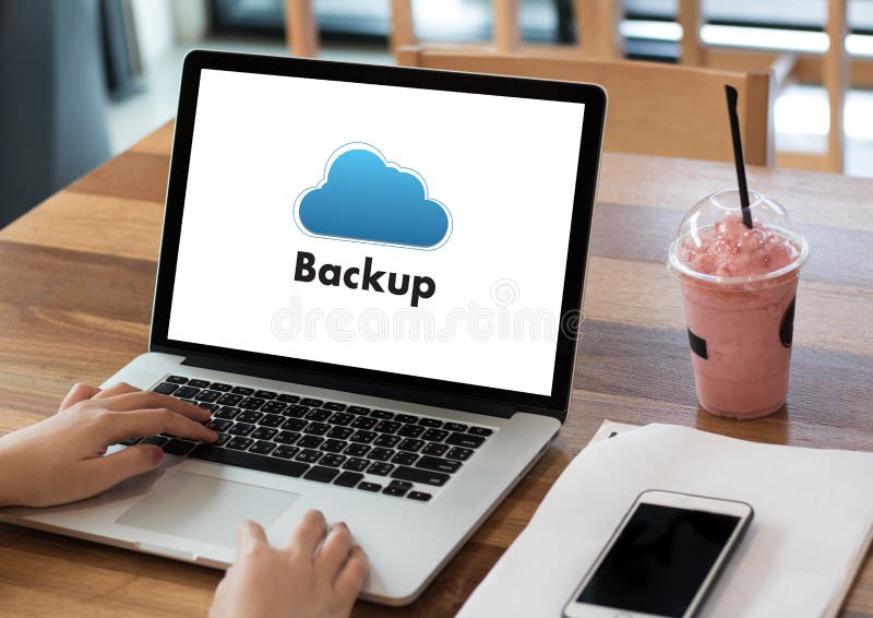 Backup Download Copies of Data, Computing Digital Data Transferring ...
