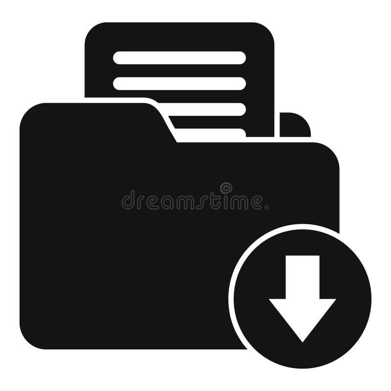 Backup Folder Icon Simple Vector. Data Storage Stock Vector ... Backup Folder Icon Simple Vector. Data Storage Stock Vector ...