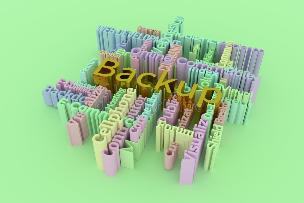 Backup, ICT, Information Technology Keyword Words Cloud. for Web Page ...