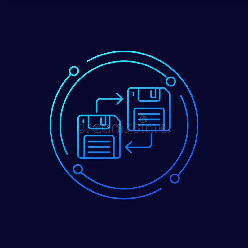 Clone Icon, Cloning Vector Design Stock Vector - Illustration of ...