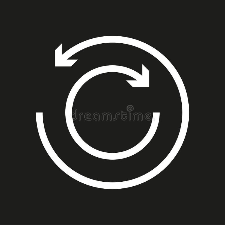 Backup and Restore Icon. Vector Illustration Stock Vector ...