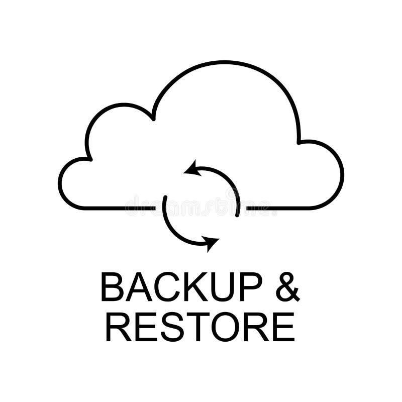 Restore Icon Stock Illustrations – 6,881 Restore Icon Stock ...