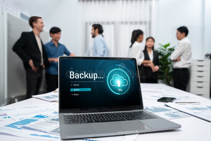 Big Data on Internet Upload and Download Progress Stock Image - Image ...