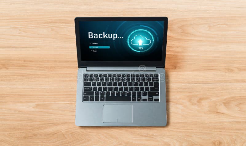Backup Storage Data Internet Technology Business Concept Snugly Stock ...
