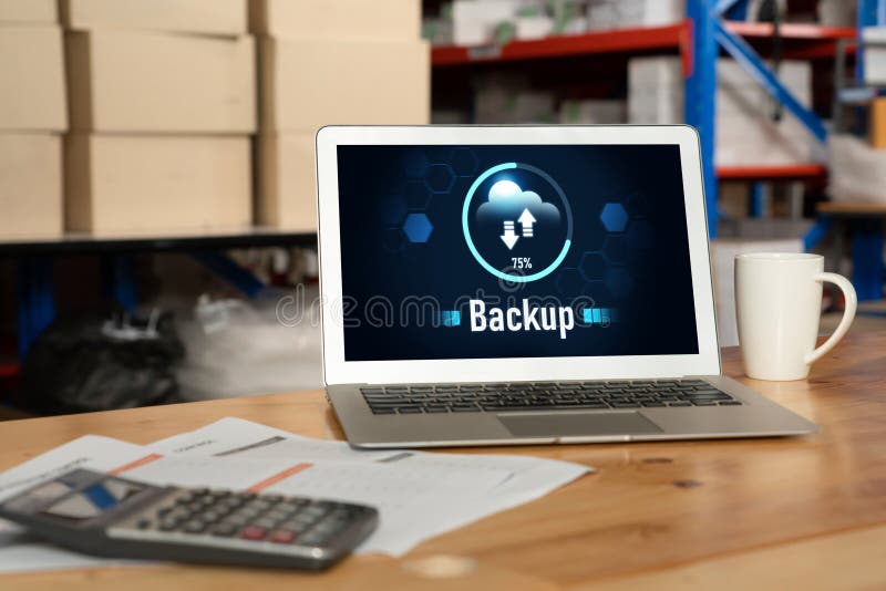 Backup Storage Data Internet Technology Business Concept Snugly Stock ...