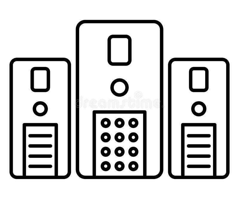Backup System Isolated Vector Icon Stock Vector - Illustration of ...