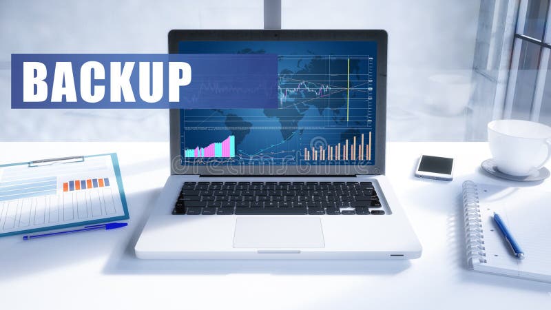Backup stock illustration. Illustration of internet, hardware - 44430752