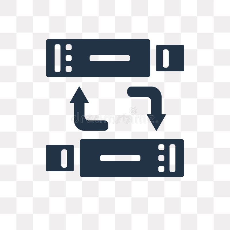 Backup Vector Icon Isolated On Transparent Background, Backup T Stock ...
