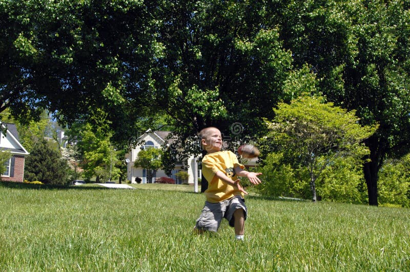 Backyard Ball stock photo. Image of spring, house, fast - 20162492