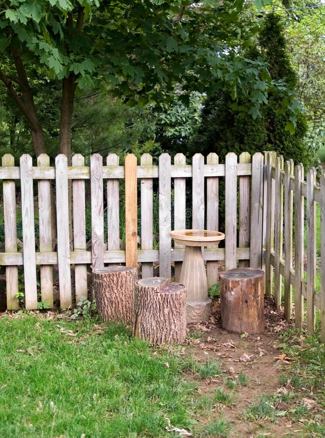 Backyard Corner stock image. Image of sunny, serene, estate - 10256813