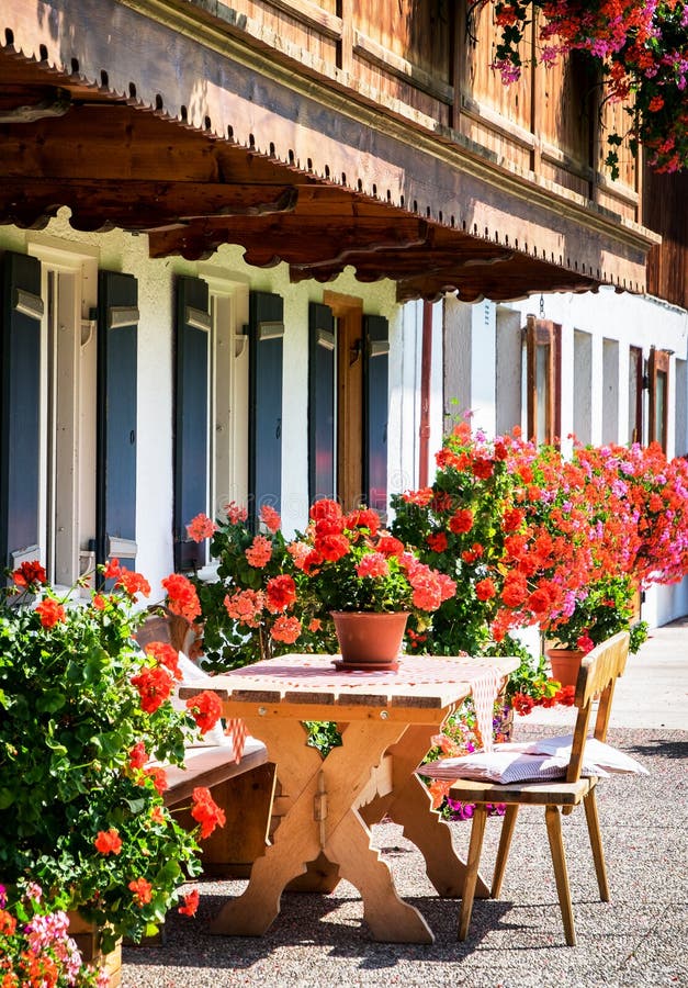 Backyard at an old house stock image. Image of rustic - 68330297