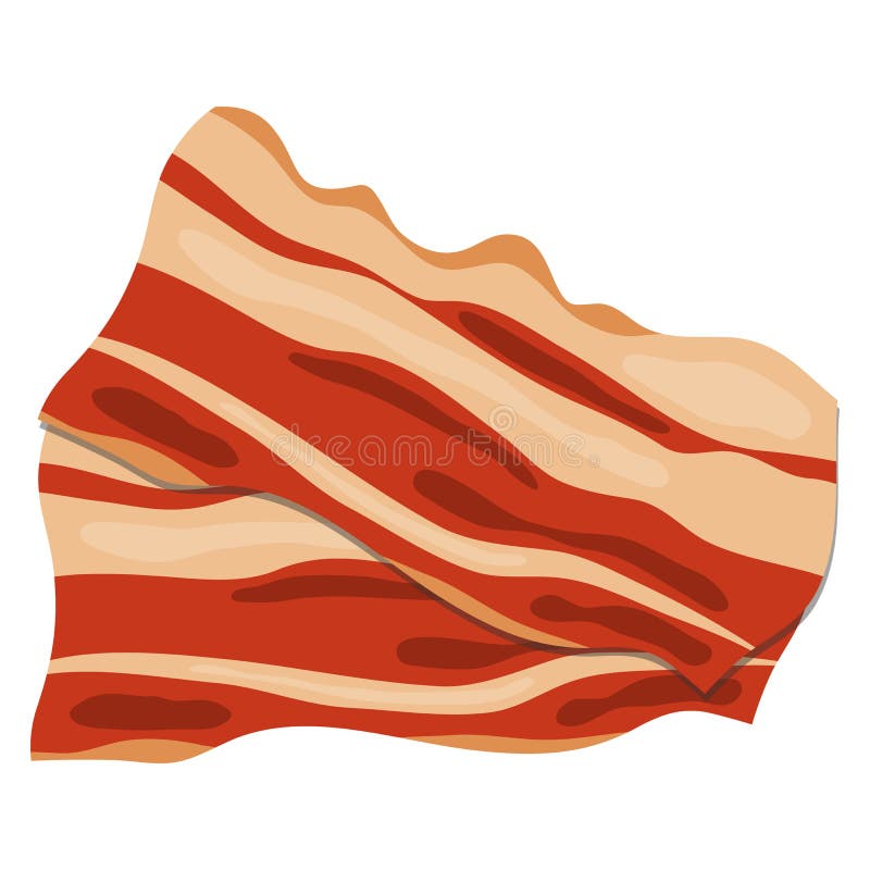 Bacon, Bacon Banner. Vector Illustration of Bacon Stock Illustration ...