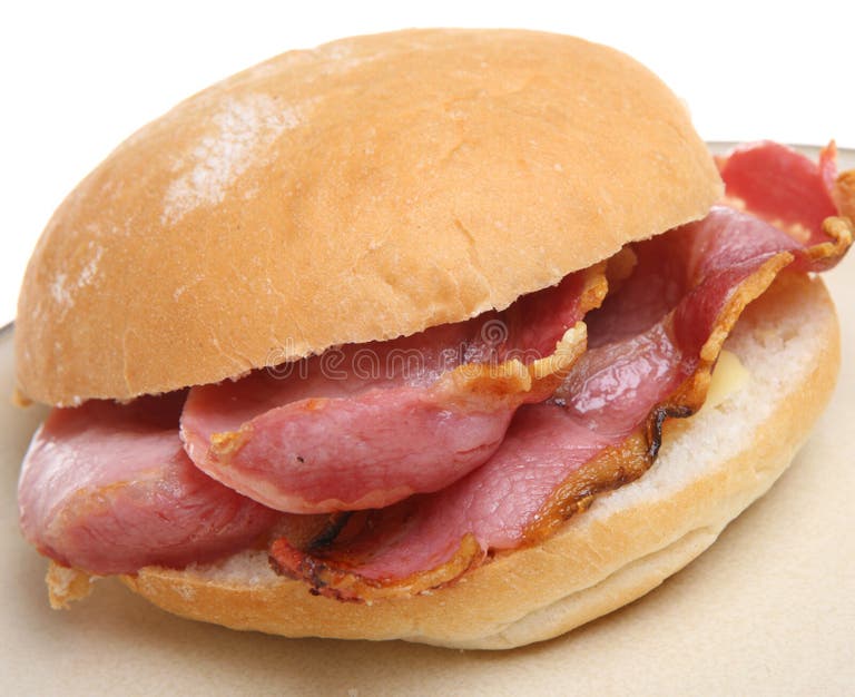 Bacon Bap stock image. Image of junk, bread, sandwich - 15510033