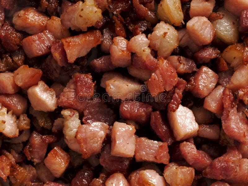 Bacon bits stock image. Image of meat, cooked, bits, meats - 34007923