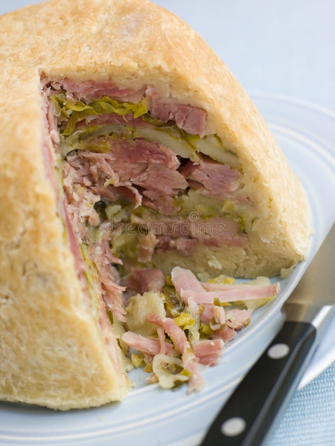 Bacon Clanger Pudding stock photo. Image of cuisine, gammon - 5629962