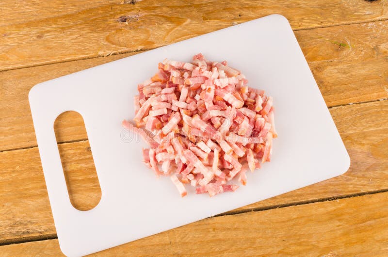 Diced Bacon Stock Images - Download 1,097 Royalty Free Photos