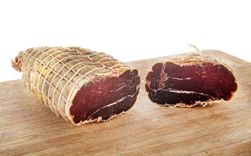 Bacon in studio stock photo. Image of bacon, string - 236577374