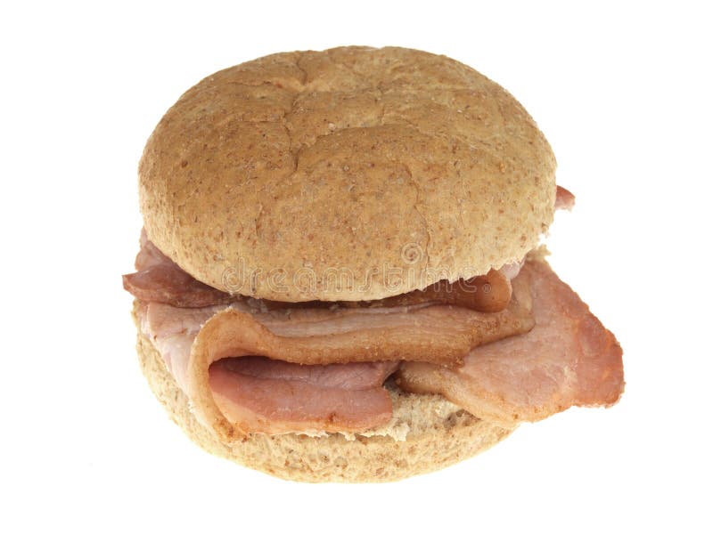 Bacon roll stock photo. Image of grilled, brightly, bread - 26189628