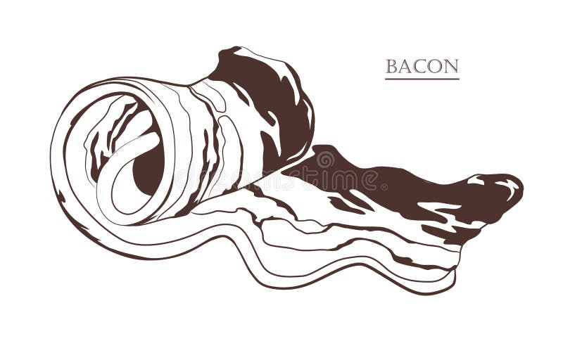 Bacon Rolls Stock Illustrations – 5,036 Bacon Rolls Stock Illustrations ...