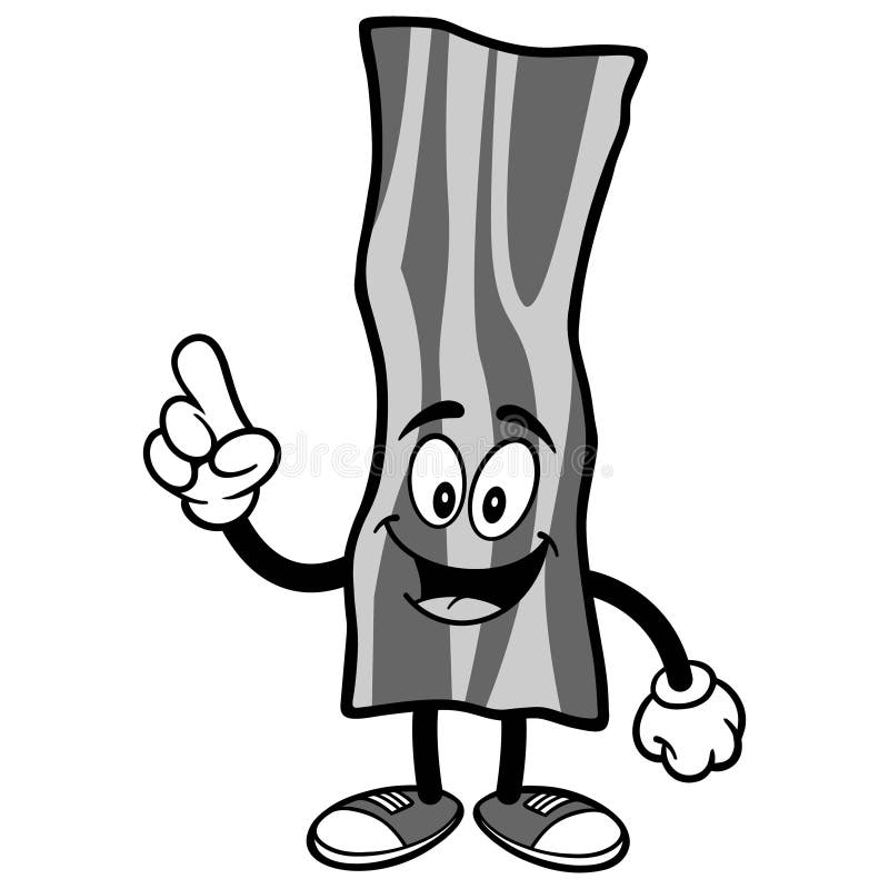 Cartoon Bacon Strip Stock Illustrations – 422 Cartoon Bacon Strip Stock ...
