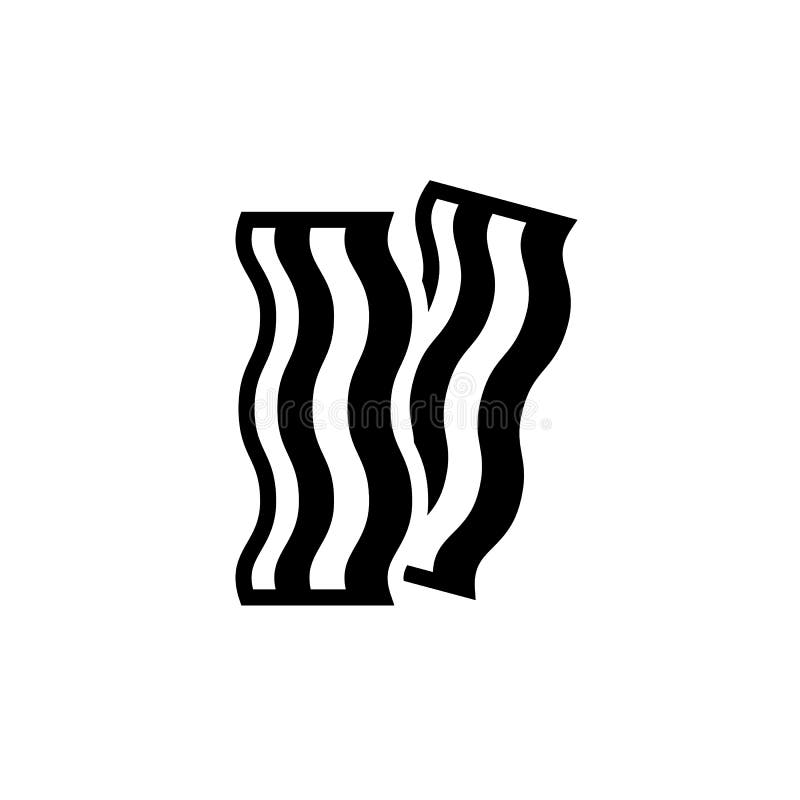 Bacon Clipart Black And White