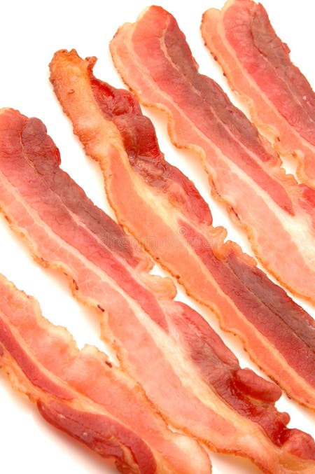 Bacon strips fried stock photo. Image of hungry, rind, grill - 325410