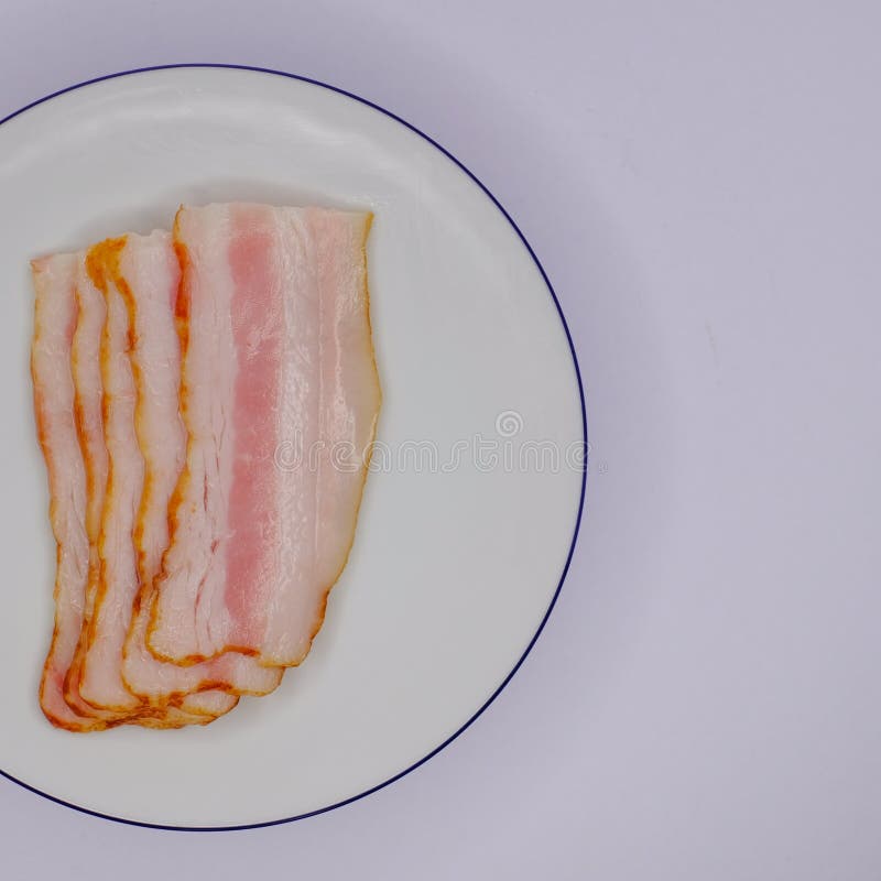 Bacon stock image. Image of food, pork, cuisine, dish - 104172039