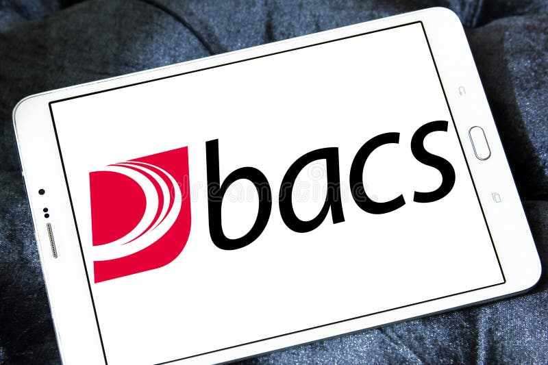 BACS payments company logo editorial stock image. Image of icon - 119638834