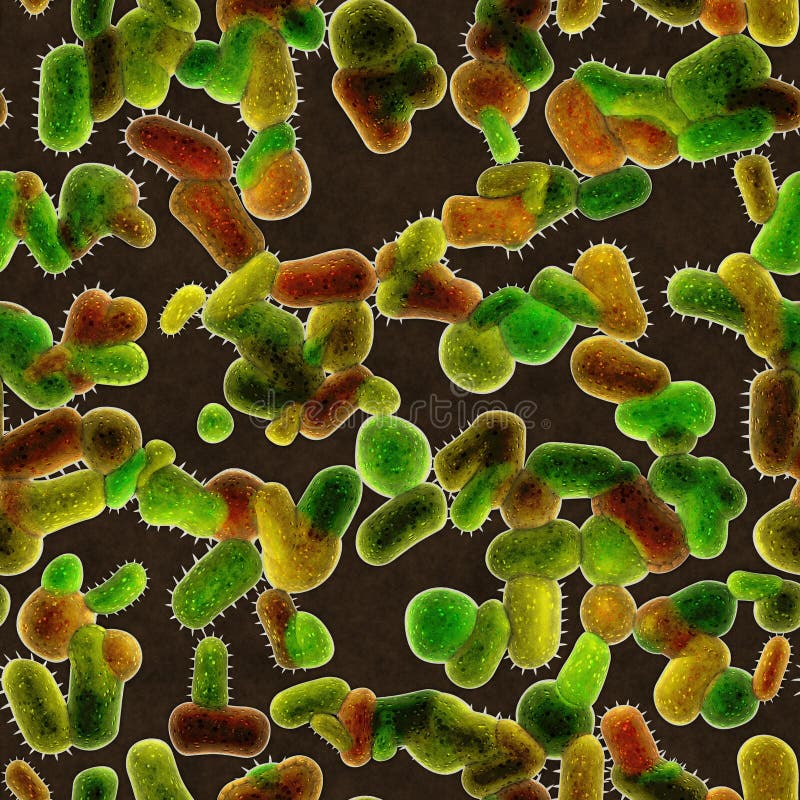 Bacteriën Onder De Microscoop Stock Foto - Image of gezondheid ...