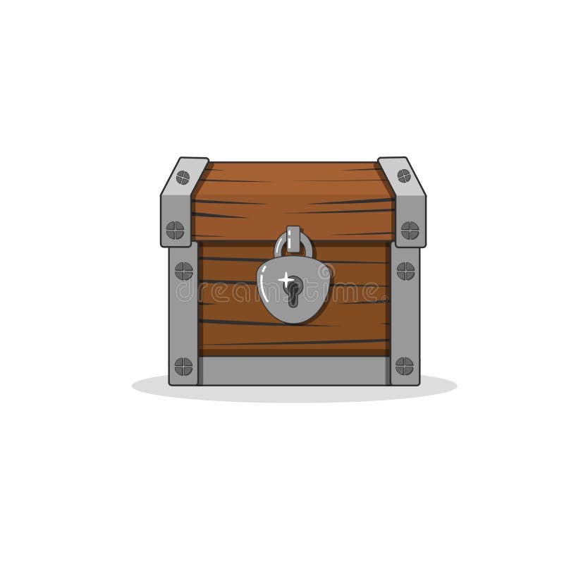 Casket chest box stock illustration. Illustration of asset - 161112020