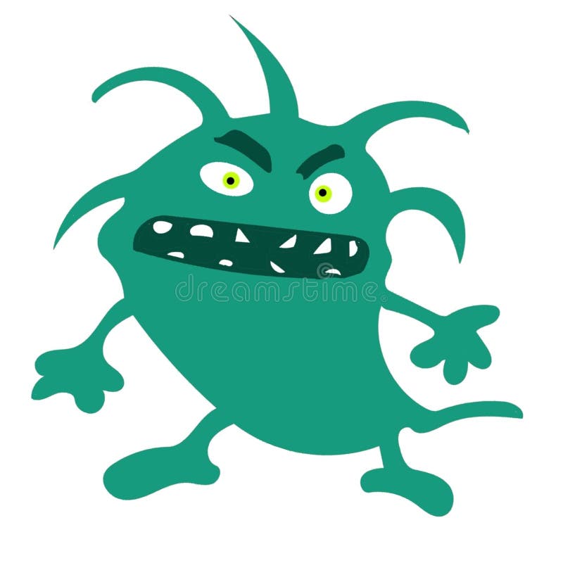 Bacteria - 1 stock illustration. Illustration of artwork - 367993026