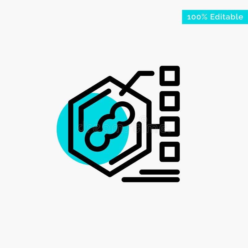 Bacteria, Biochemical, Examination, Form, Life Flat Color Icon. Vector ...