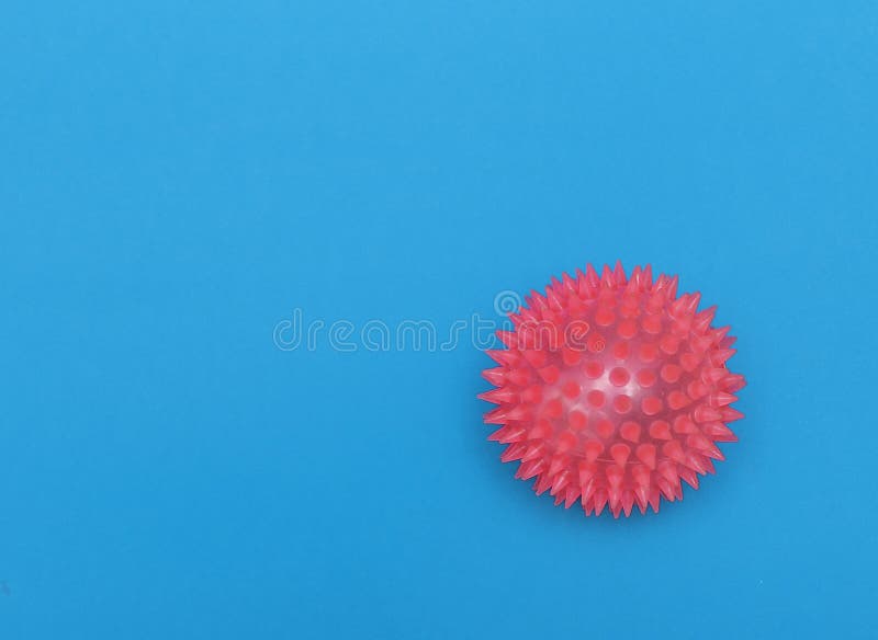 Bacteria on Blue Background. Stock Photo - Image of isolation, medical ...