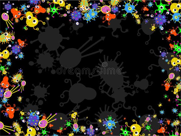 Bacteria Border Stock Illustrations – 2,696 Bacteria Border Stock ...