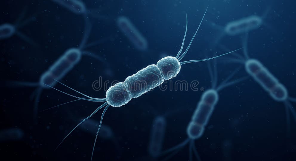 Bacteria Colony: Microscopic World of Germs & Microbes, Disease Threat ...