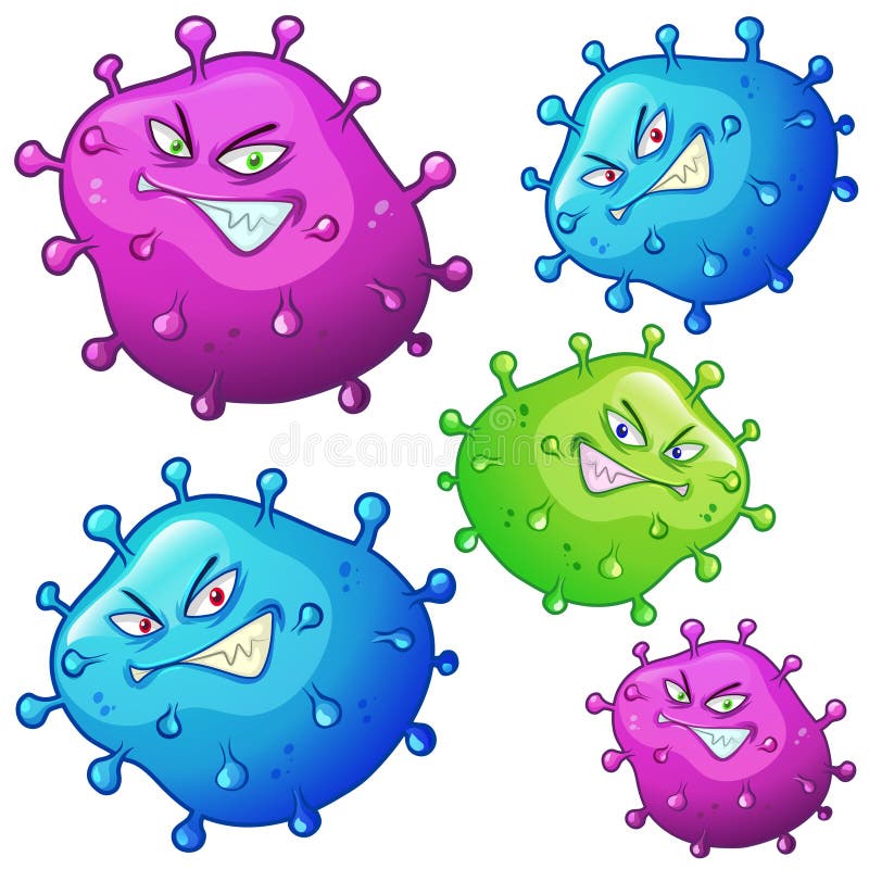 Bacteria with Facial Expressions Stock Vector - Illustration of ... Bacteria with Facial Expressions Stock Vector - Illustration of ...