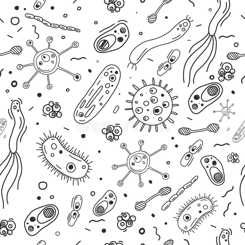 Microbiology Doodle Stock Illustrations – 2,857 Microbiology Doodle ...