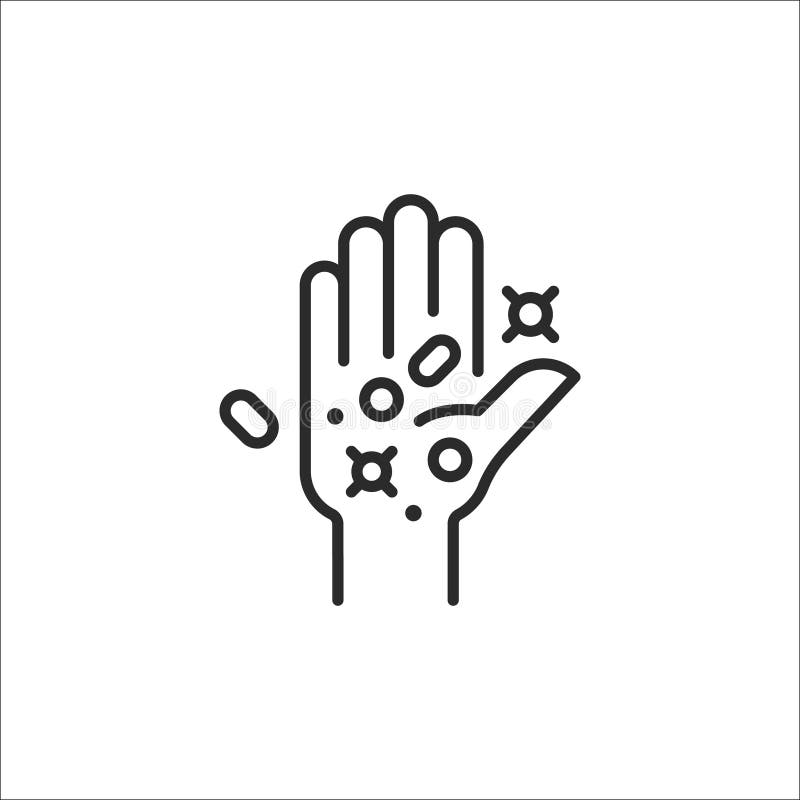 Bacteria icon stock illustration. Illustration of language - 373799206